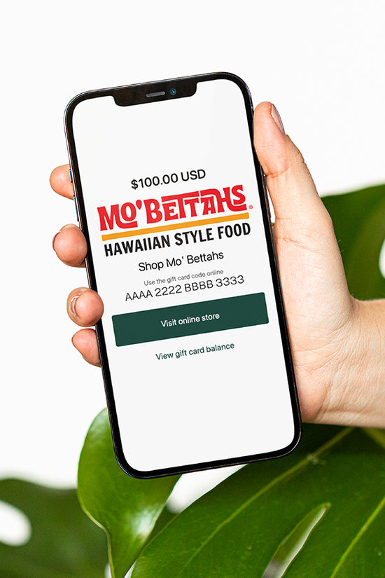 Gift Cards – Mo’ Bettahs
