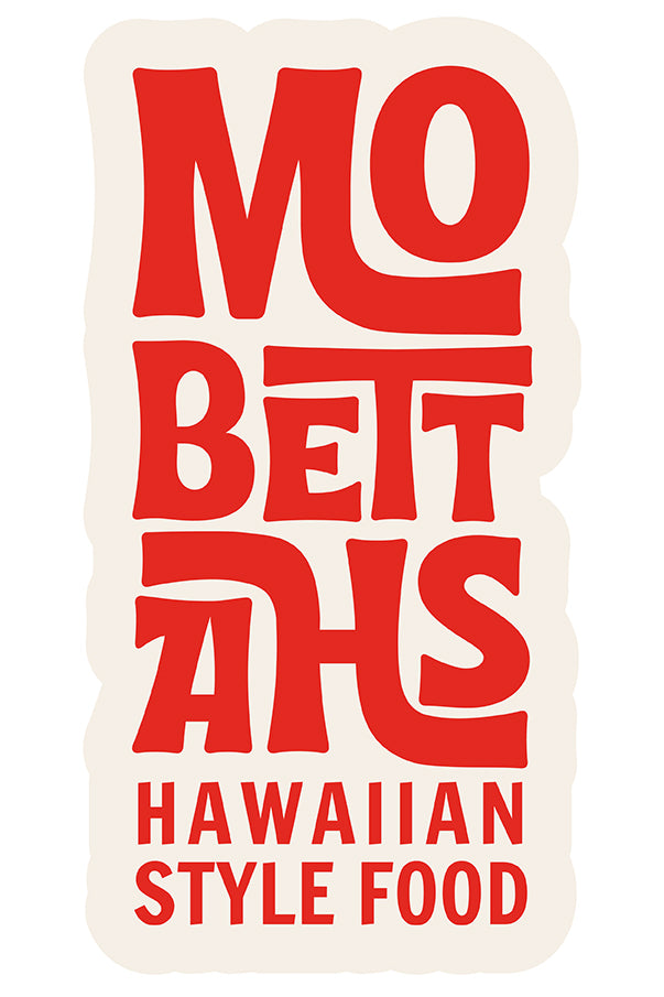 Mo’ Bettahs Stacked Logo Sticker